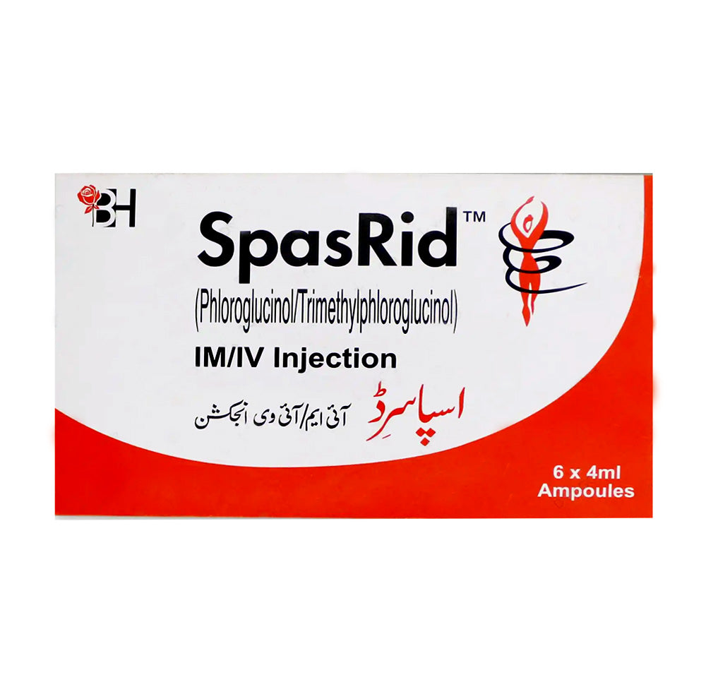 Spasrid IM/IV Injection 6x4ml Ampoules – One Health