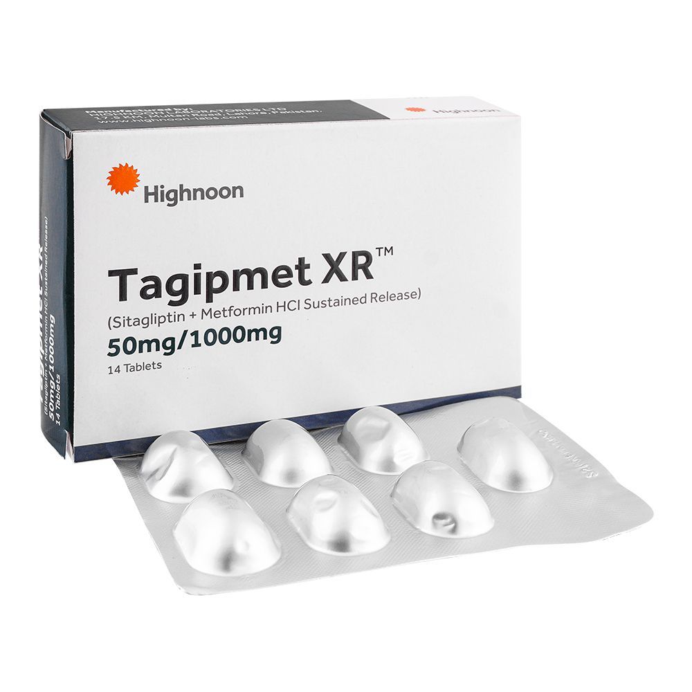 Tagipmet XR 50mg/1000mg 14 Tablets – One Health