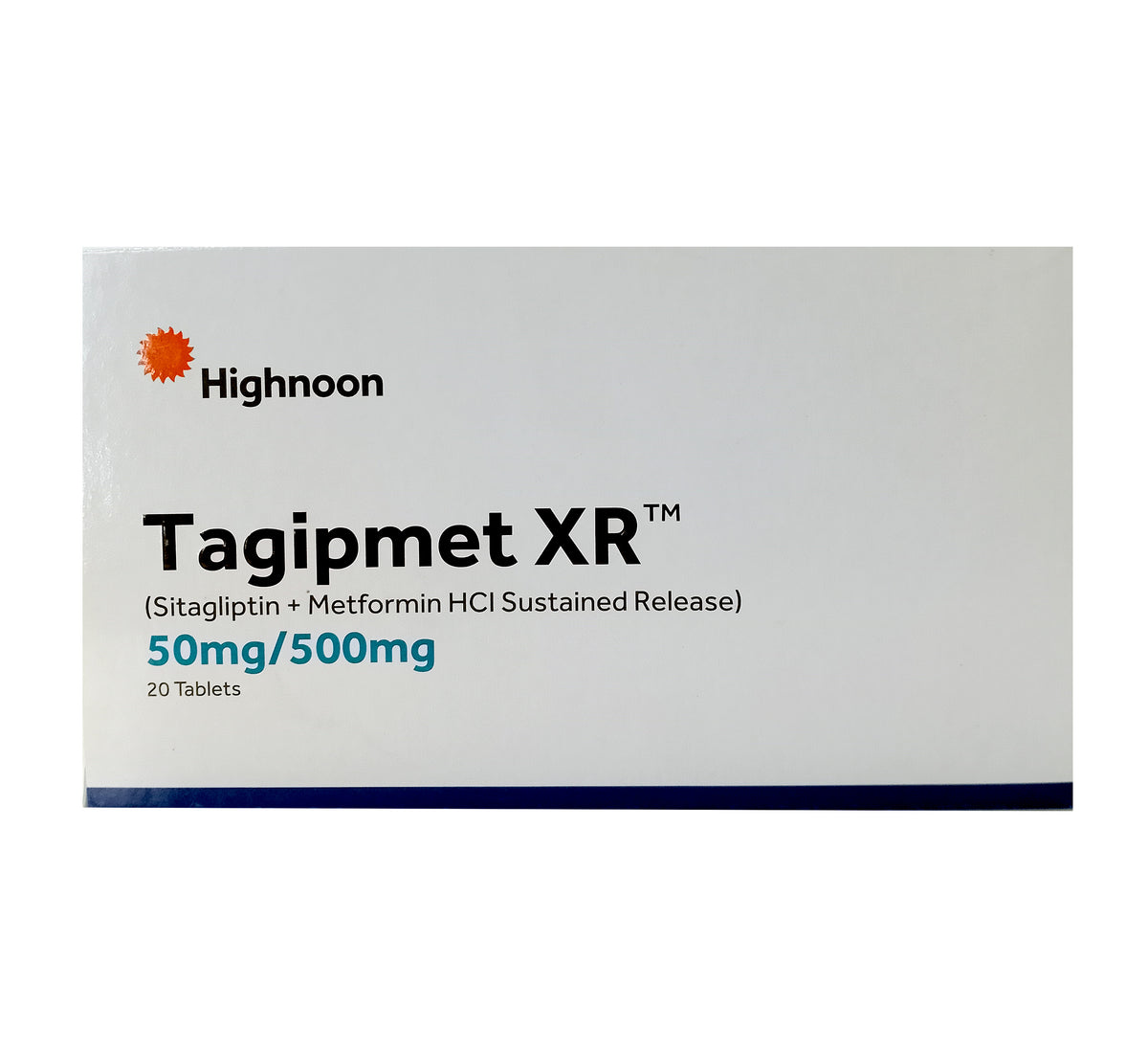 Tagipmet XR 50mg/500mg 20 Tablets – One Health