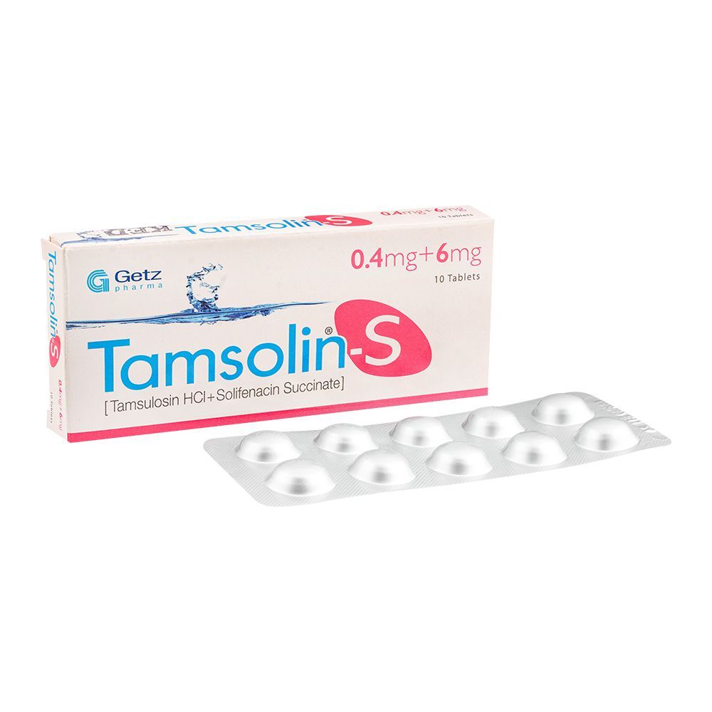 Tamsolin-S 0.4mg+0.6mg 10 Tablets – One Health