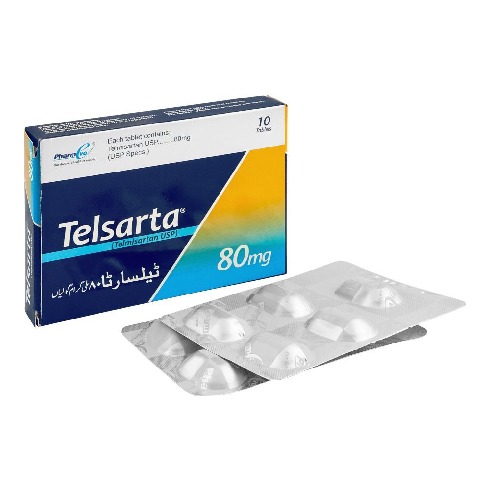 Telsarta 80mg 10 Tablets – One Health