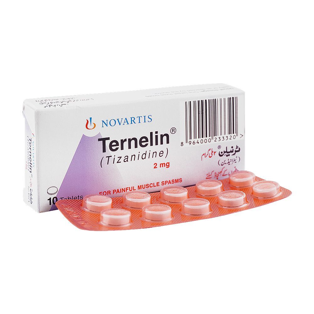 Ternelin 2mg 10 Tablets – One Health