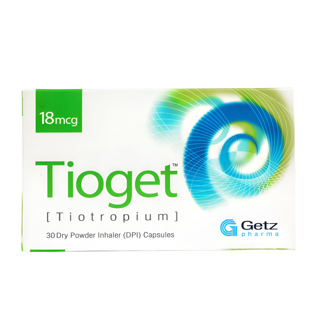 Tioget 18mg 30 Capsules – One Health