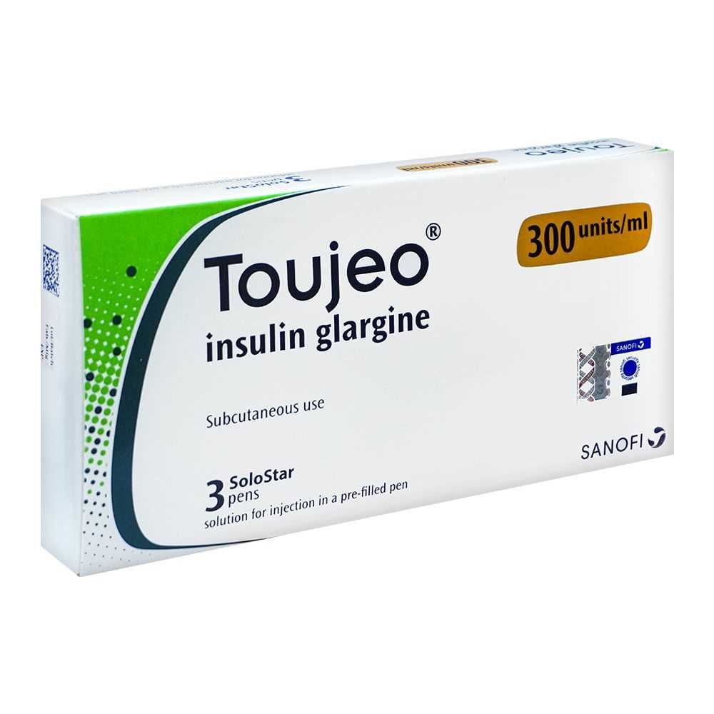 Toujeo Insulin Glarine 300 Units/ml 3 Solostar Pen – One Health