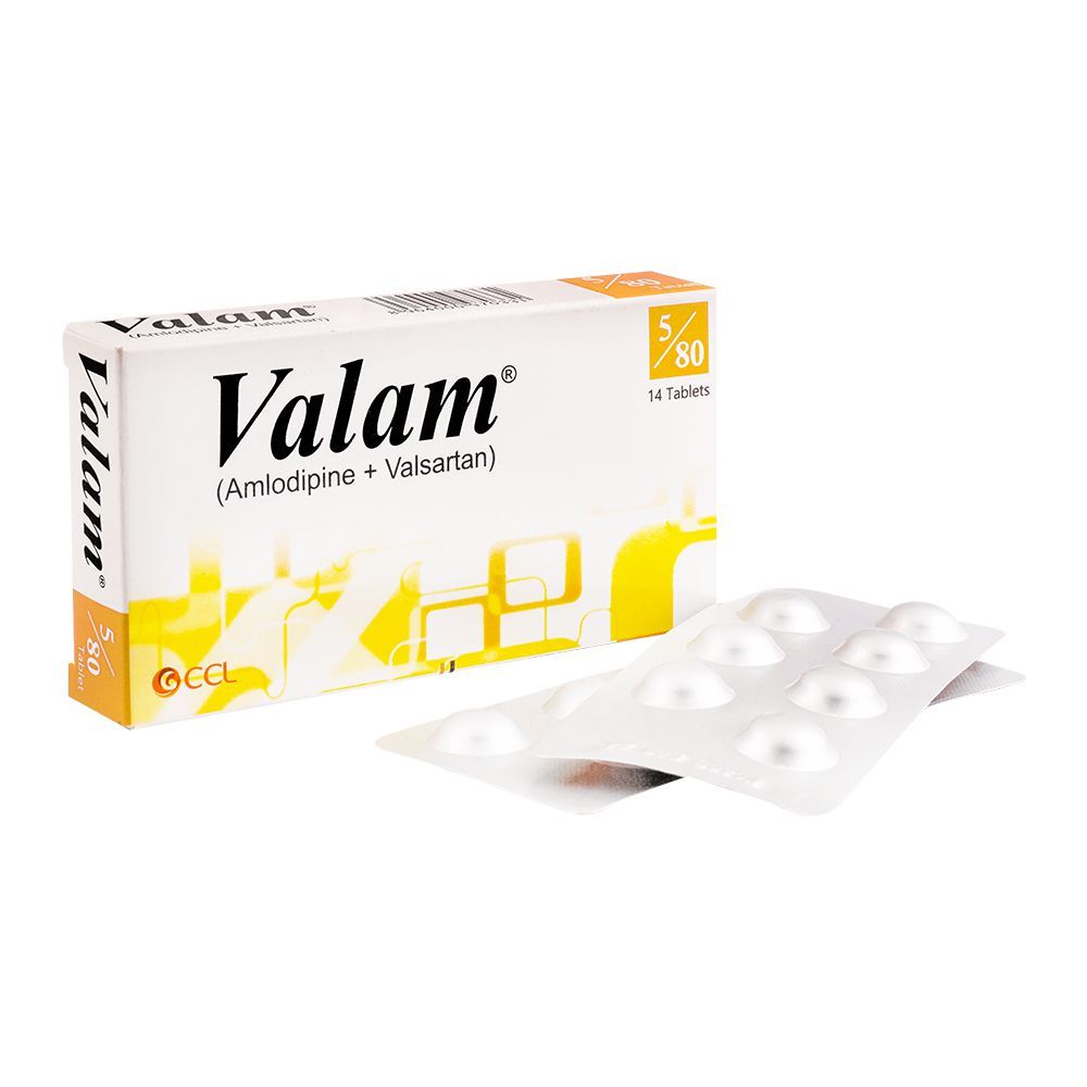 Valam 5/80mg 14 Tablets – One Health