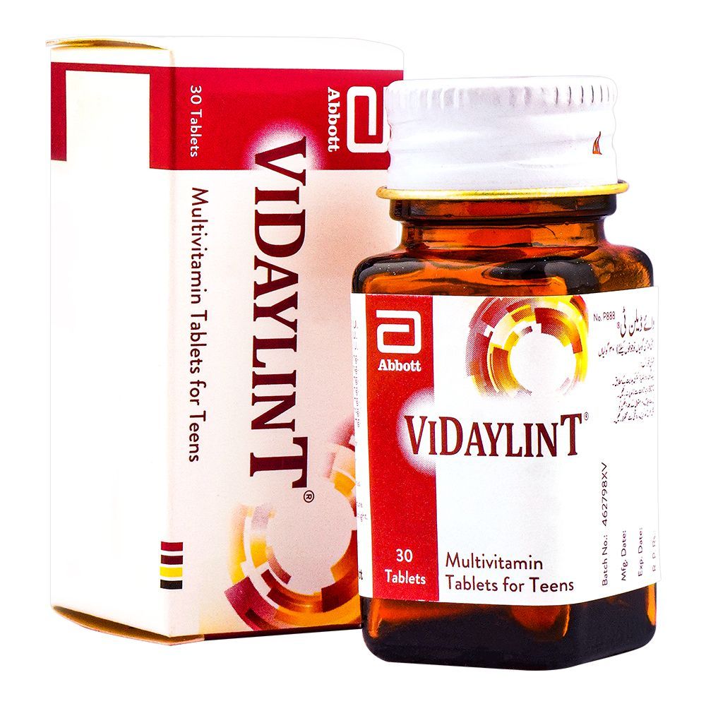 Vidaylin-T Multivitamin 30 Tablets – One Health