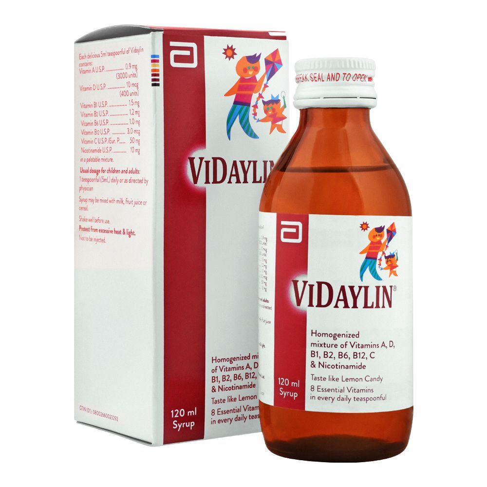 Vidaylin Syrup 120ml – One Health
