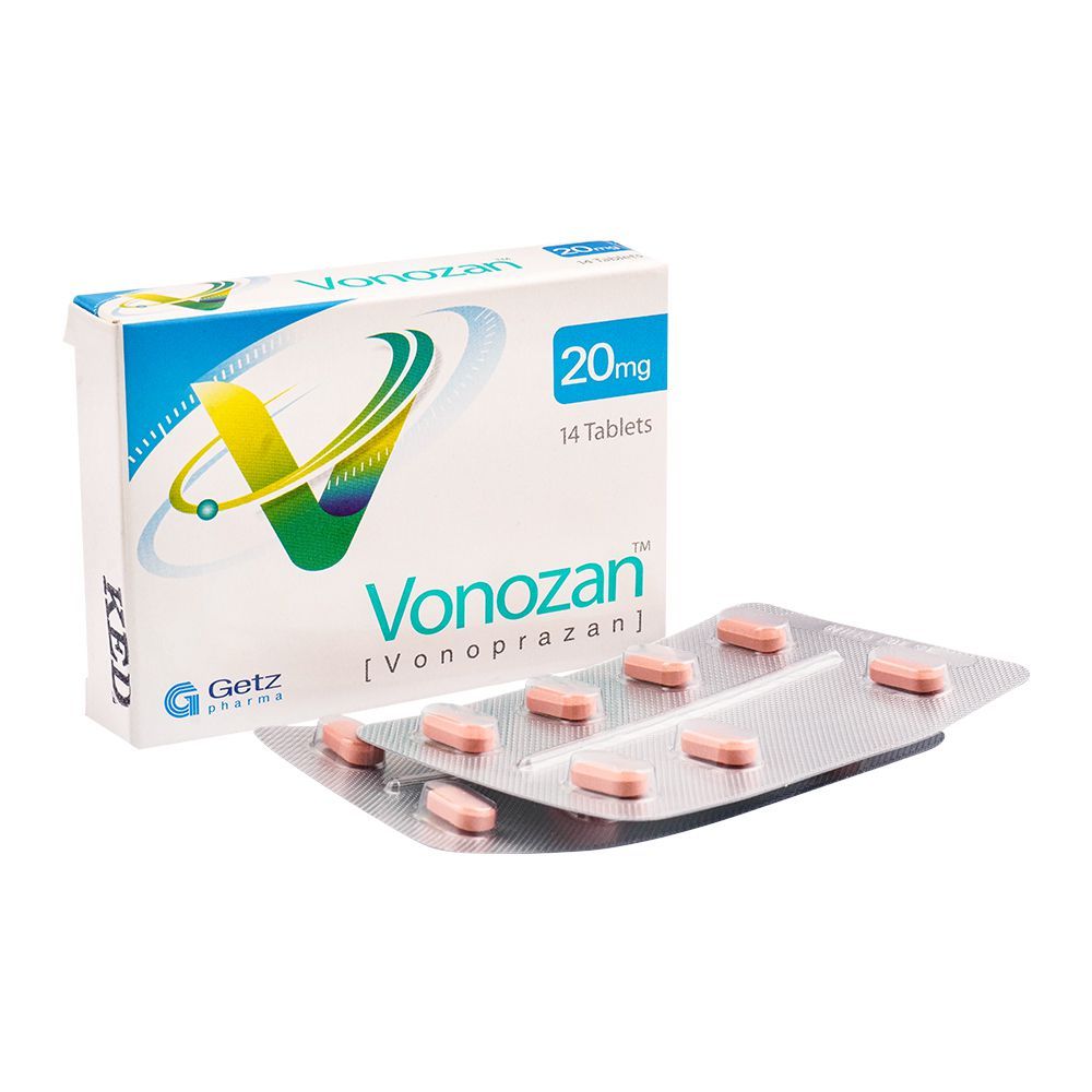 Vonozan 20mg 14 Tablets – One Health