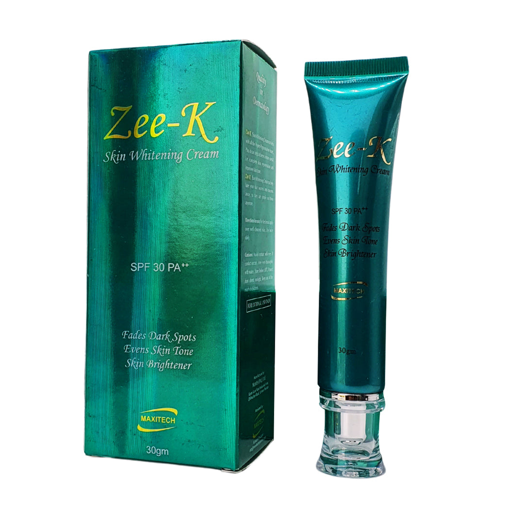Zee-K Skin Whitening Cream 30g – One Health