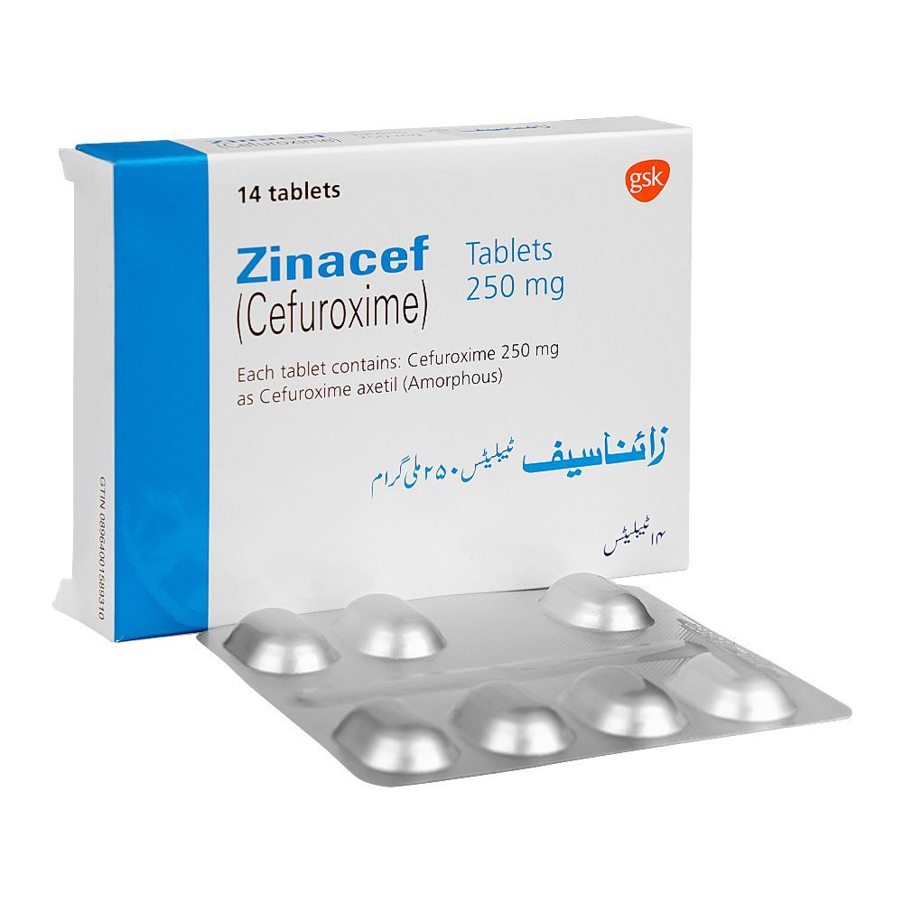 Zinacef 250mg 14 Tablets – One Health